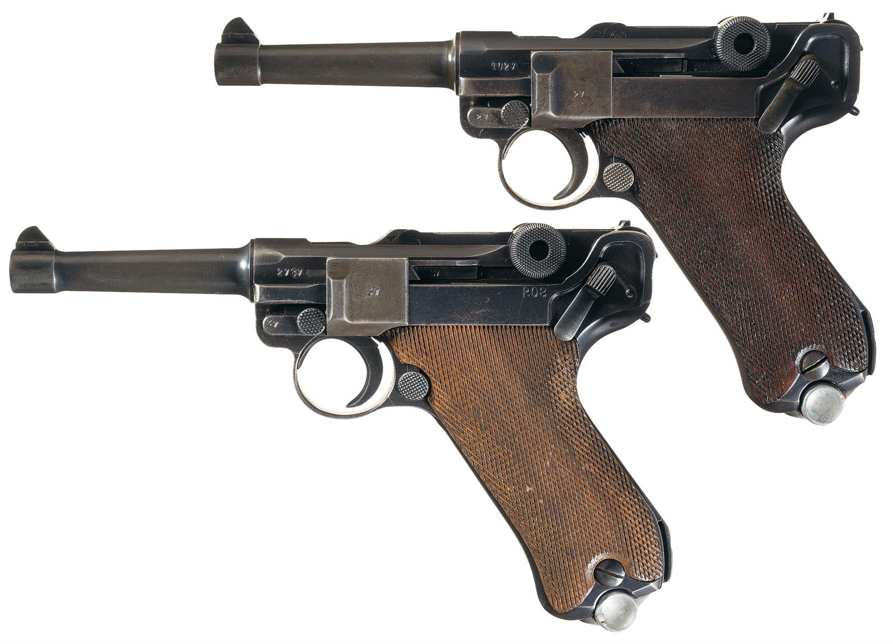 Collectors Lot of Two Luger Pistols | Rock Island Auction