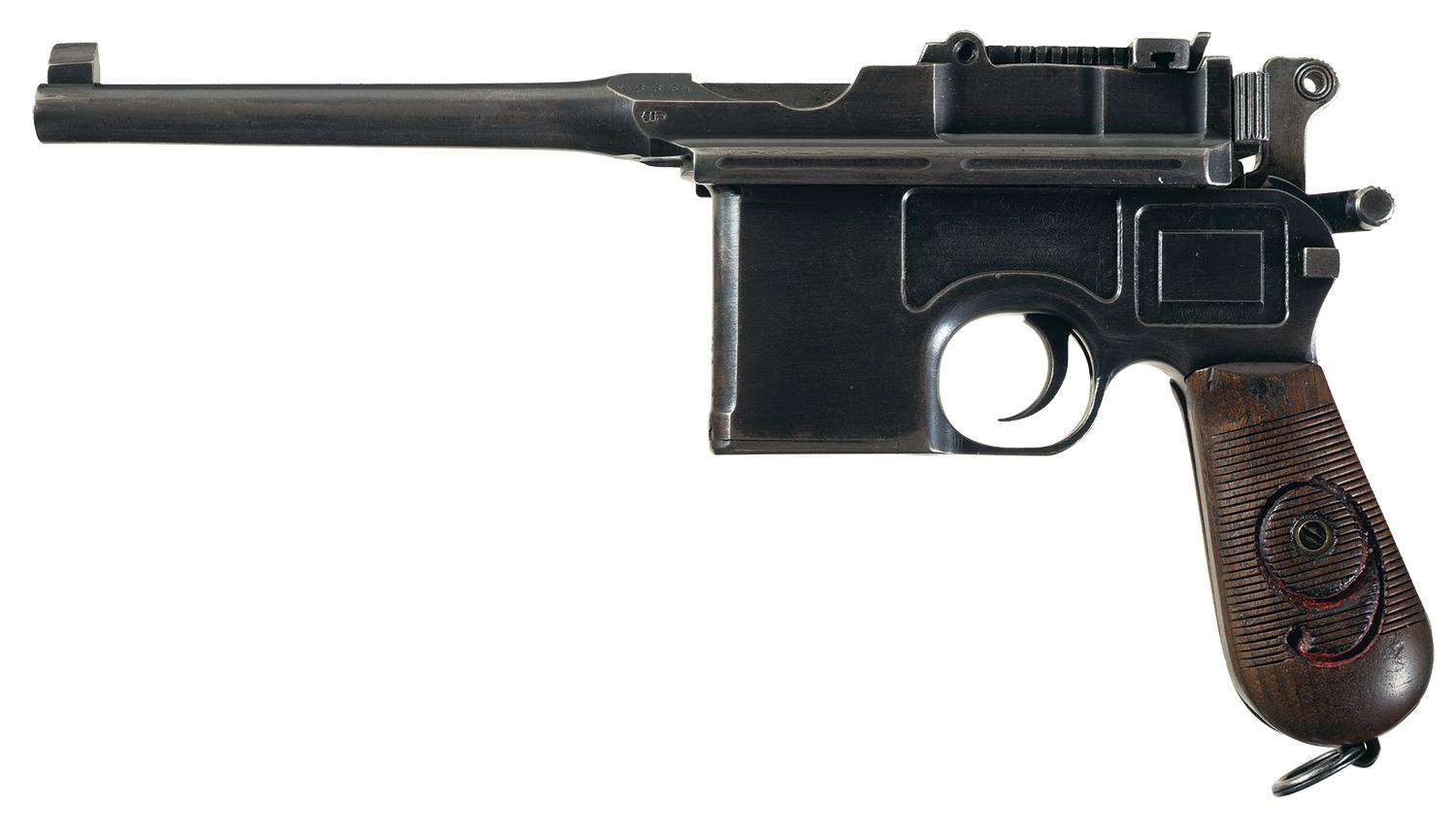 Mauser 'Red Nine' Broomhandle Semi-Automatic Pistol | Rock Island Auction