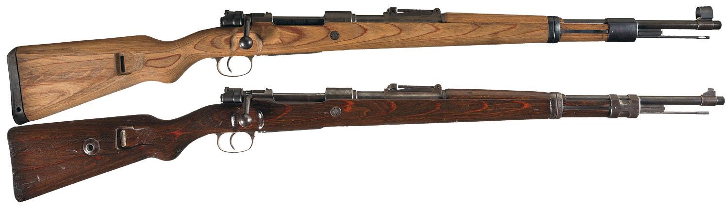 Two World War Ii Nazi 98k Bolt Action Rifles Rock Island Auction