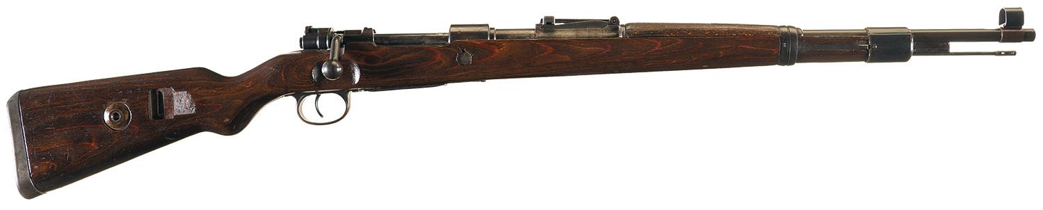 World War II German BNZ 43 Single Rune K98 Bolt Action Rifle | Rock ...