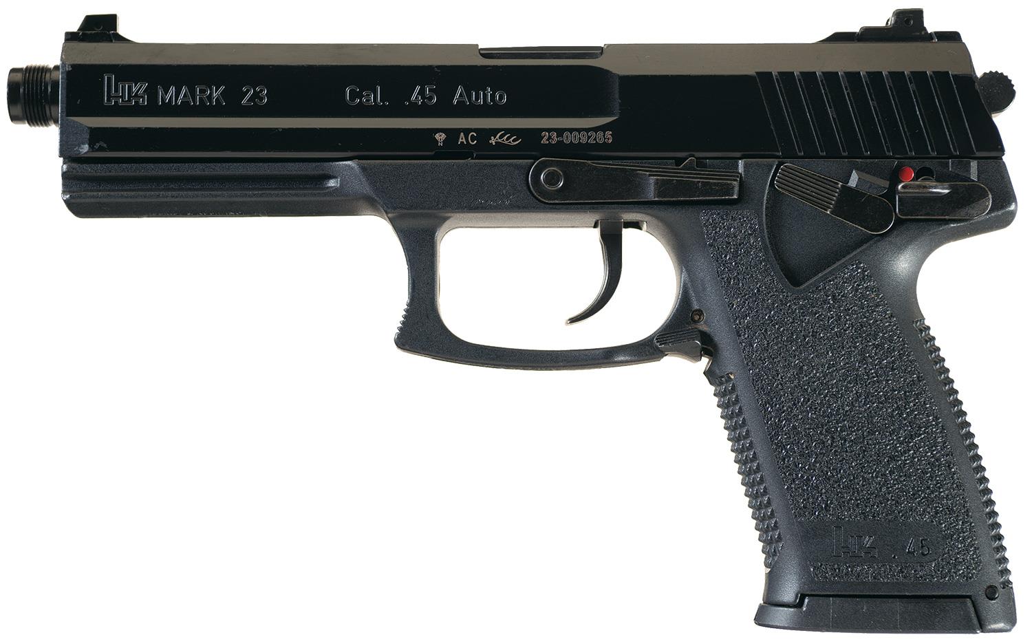 Heckler & Koch Model Mark 23 Semi-Automatic Pistol with Case | Rock ...