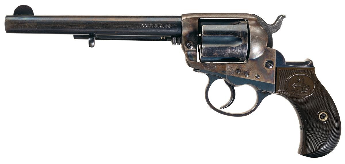 Antique Colt Model 1877 Lightning Double Action Revolver | Rock Island ...