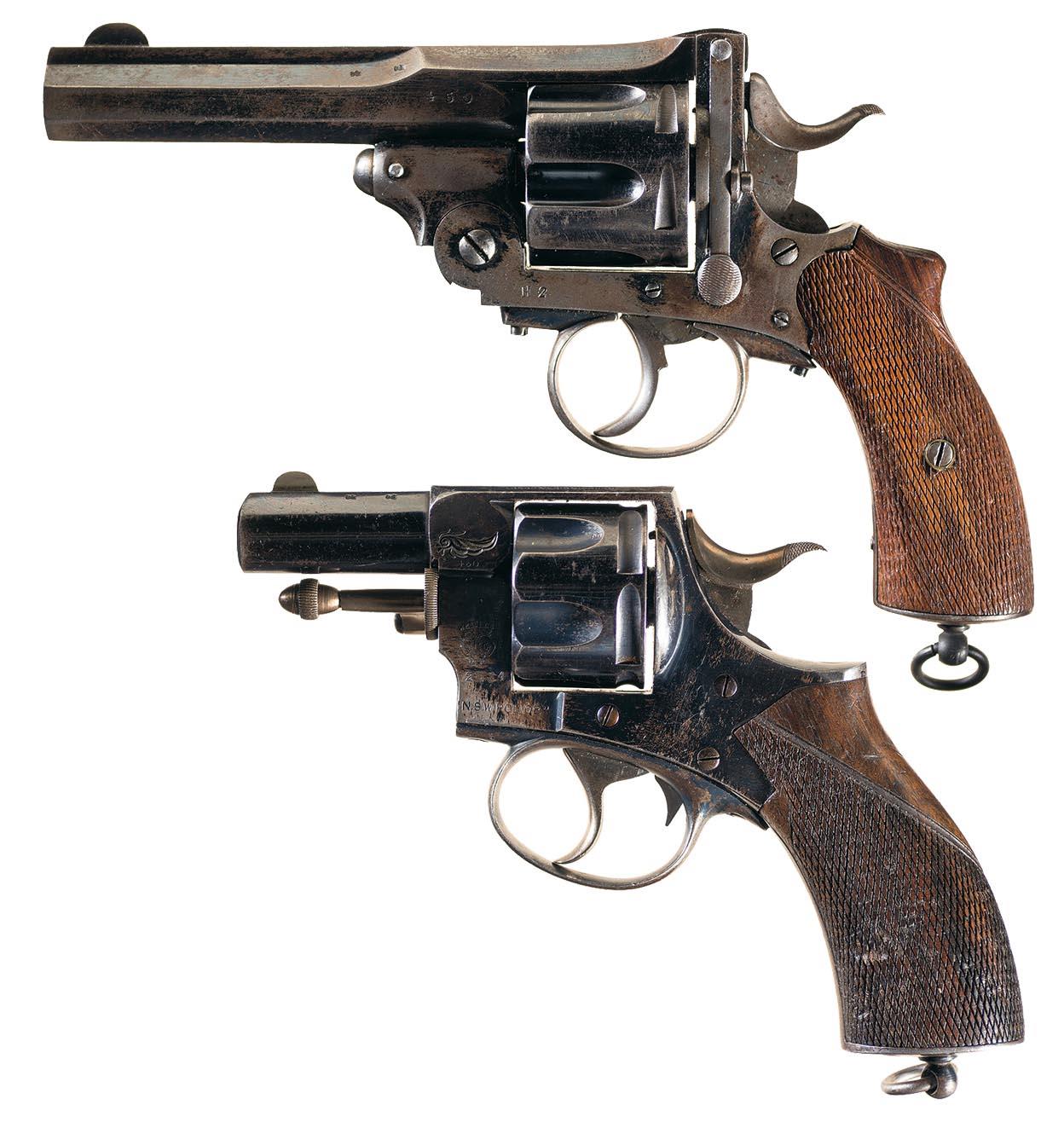 Two English DA Revolvers | Rock Island Auction