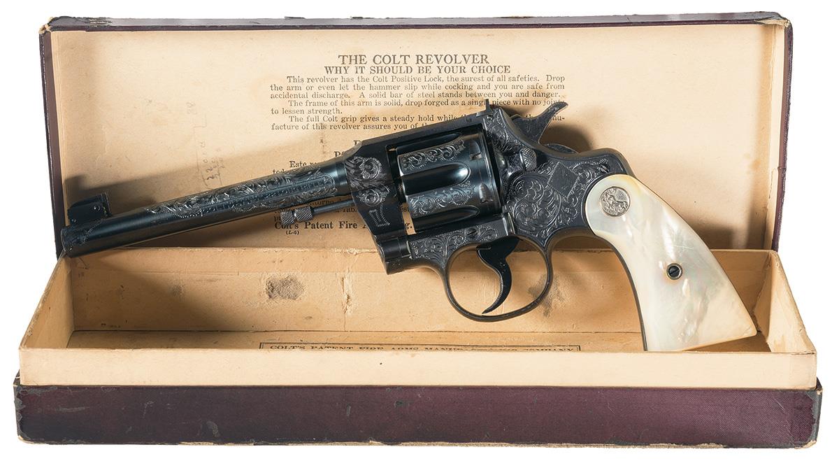 Colt Officers Model Revolver 22 LR | Rock Island Auction