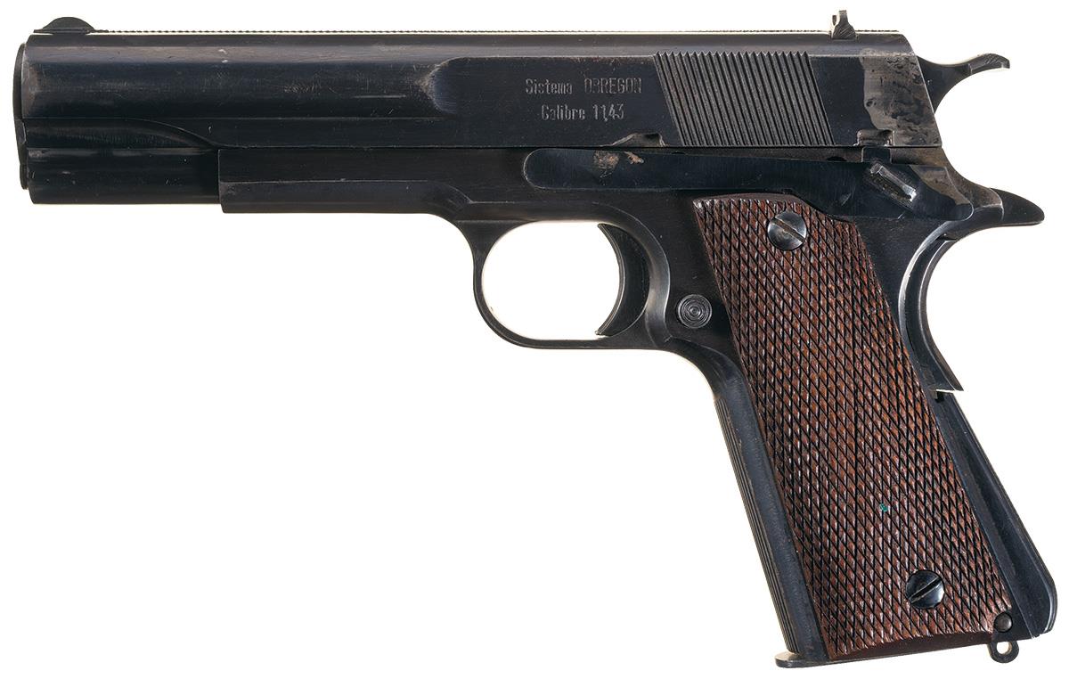 Rare Mexican Obregon .45 Semi-Automatic Pistol | Rock Island Auction