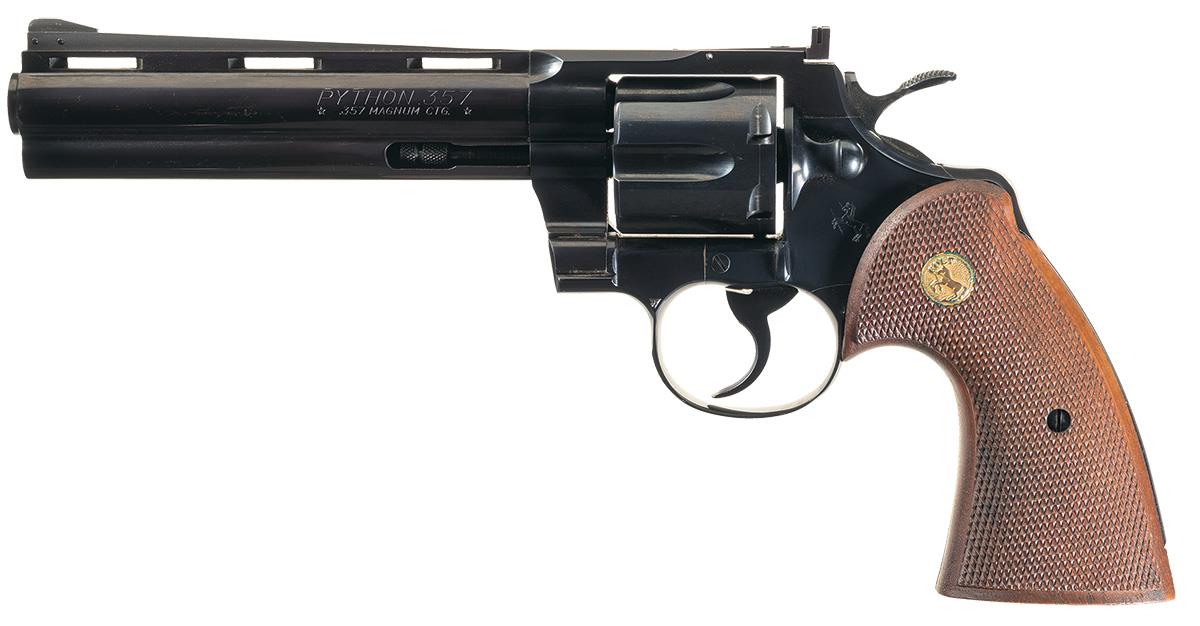 Colt Python Double Action Revolver | Rock Island Auction