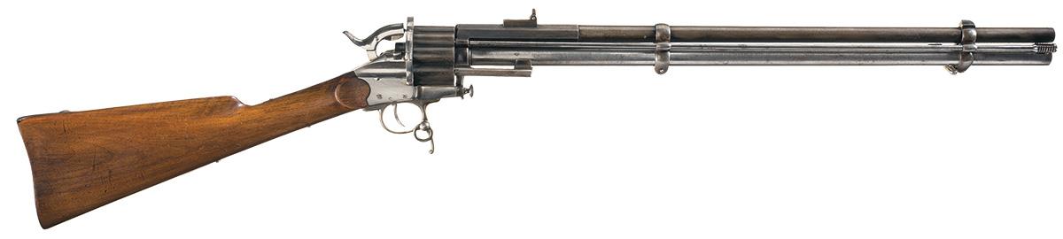 Fully Documented Rare and Unique LeMat Cartridge Carbine | Rock Island ...