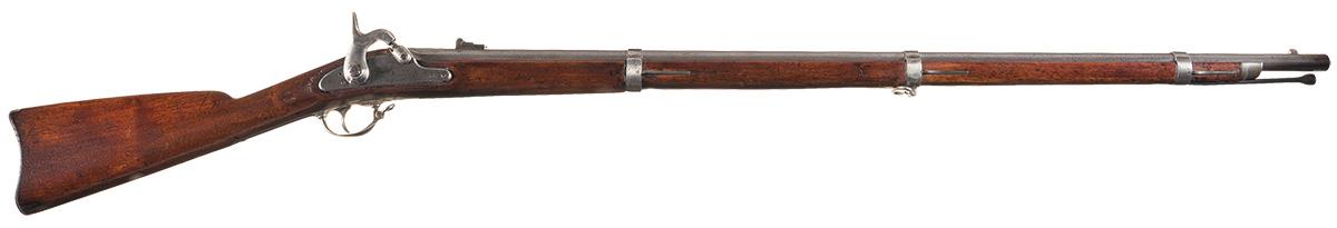 U.S. Civil War Springfield Model 1861 Rifle-Musket Dated 1862 | Rock ...