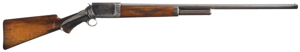 Burgess Gun Co pump Shotgun 12 | Rock Island Auction