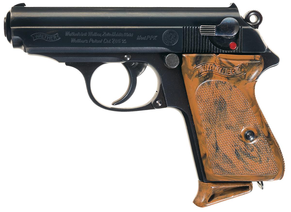Excellent Walther RZM Marked PPK Semi-Automatic Pistol | Rock Island ...