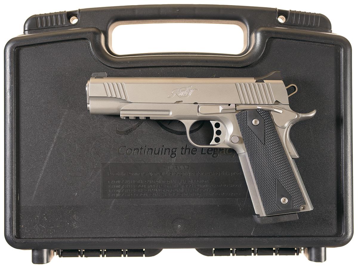 Kimber Stainless TLE II 1911 Semi-Automatic Pistol with Case | Rock ...