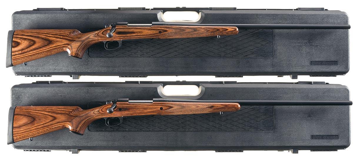 Two Remington Custom Shop Bolt Action Rifles w/ Cases | Rock Island Auction
