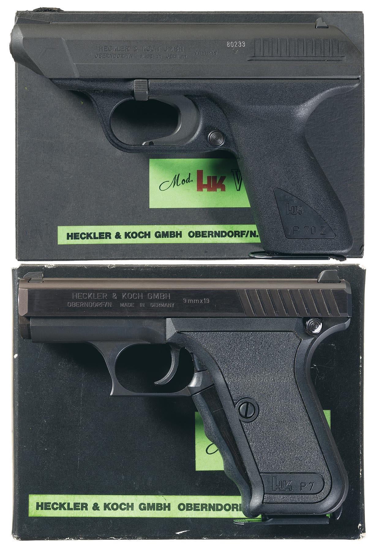 Two Heckler & Koch Semi-Automatic Pistols w/ Boxes | Rock Island Auction