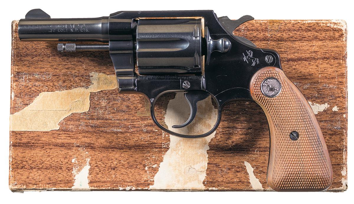 Colt Cobra Revolver 32 new police | Rock Island Auction