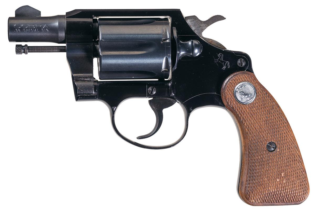 Colt First Issue Cobra Double Action Revolver | Rock Island Auction