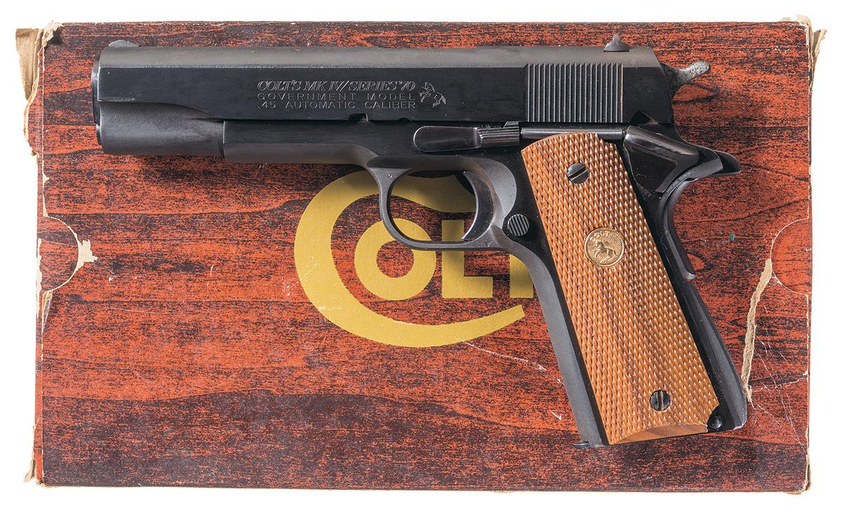 Colt MK IV Pistol 45 ACP | Rock Island Auction