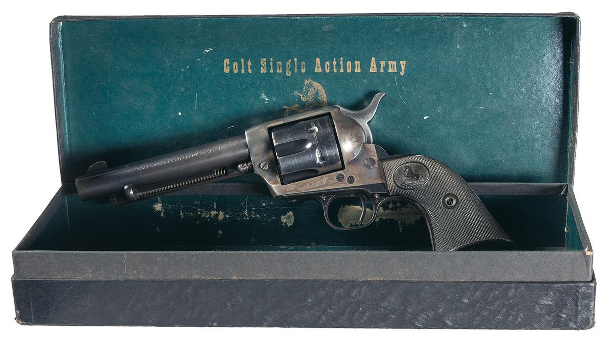 Colt Single Action Army Revolver 38 special | Rock Island Auction