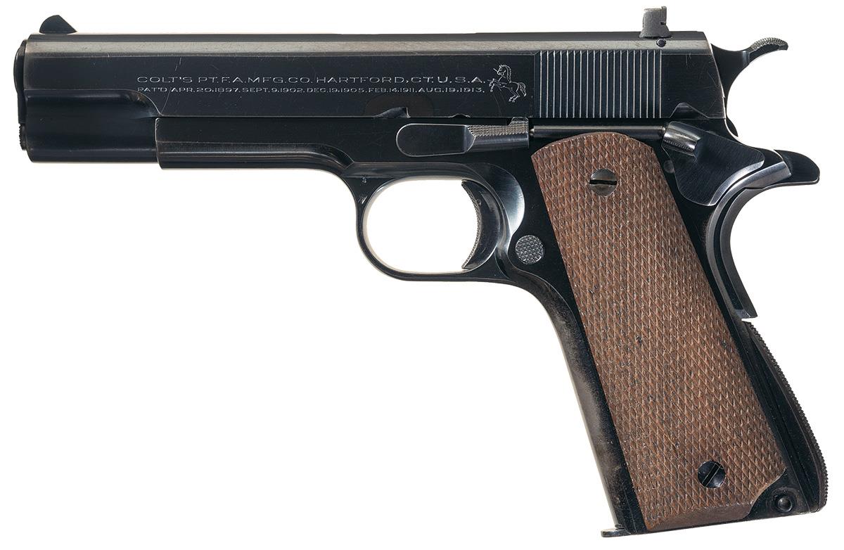 Pre-War Colt Ace Semi-Automatic Pistol | Rock Island Auction
