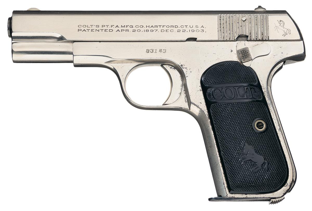 Colt Model 1908 Pocket Hammerless Semi-Automatic Pistol | Rock Island ...