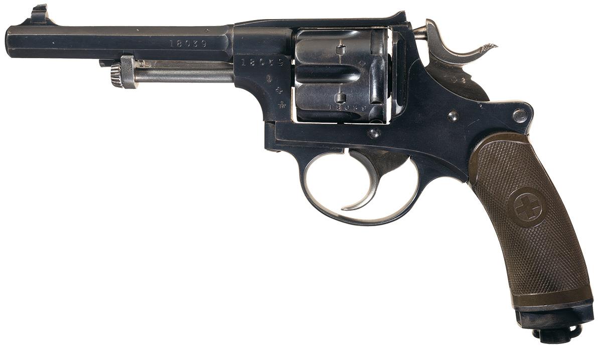 Swiss Model 1882 Double Action Revolver with Holster | Rock Island Auction