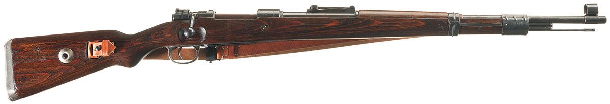 Late World War II Nazi 'dot' Code Czech BRNO Factory K98 Rifle | Rock ...