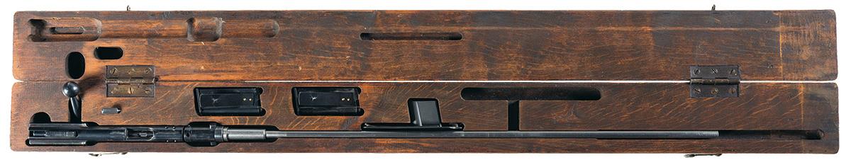 Cased Erma 22 Caliber K98 Rifle Conversion Kit with Nazi Proofs. | Rock ...