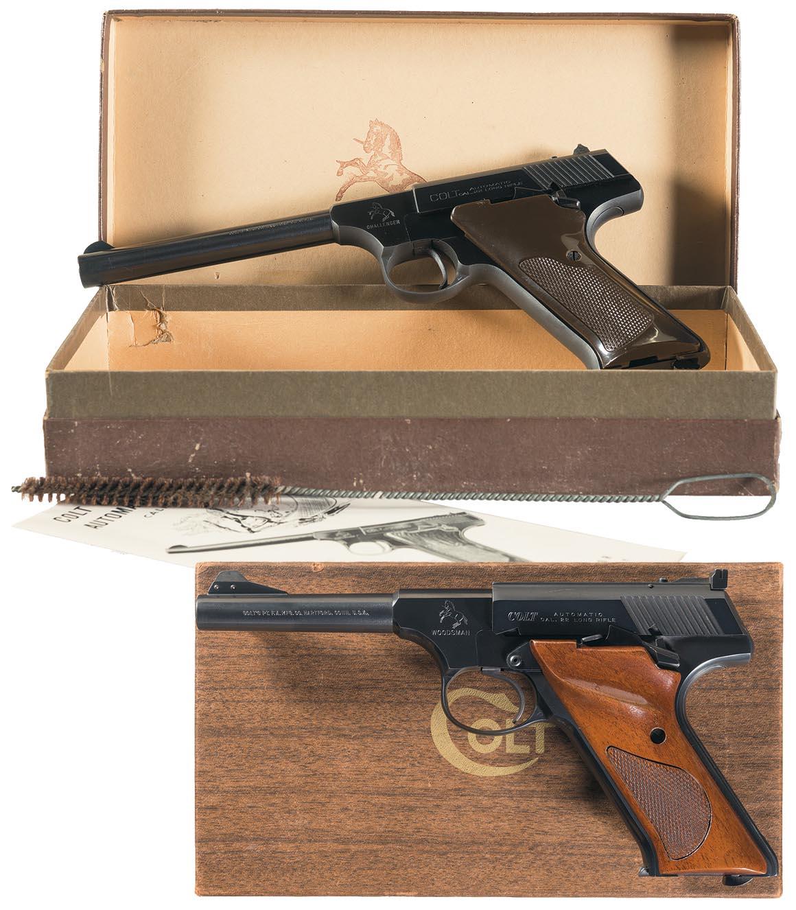 Two Colt Semi-Automatic Pistols | Rock Island Auction