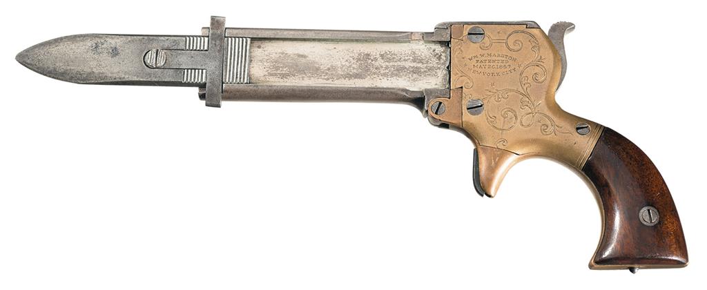 Marston W W & Co Derringer Pistol 22 RF | Rock Island Auction