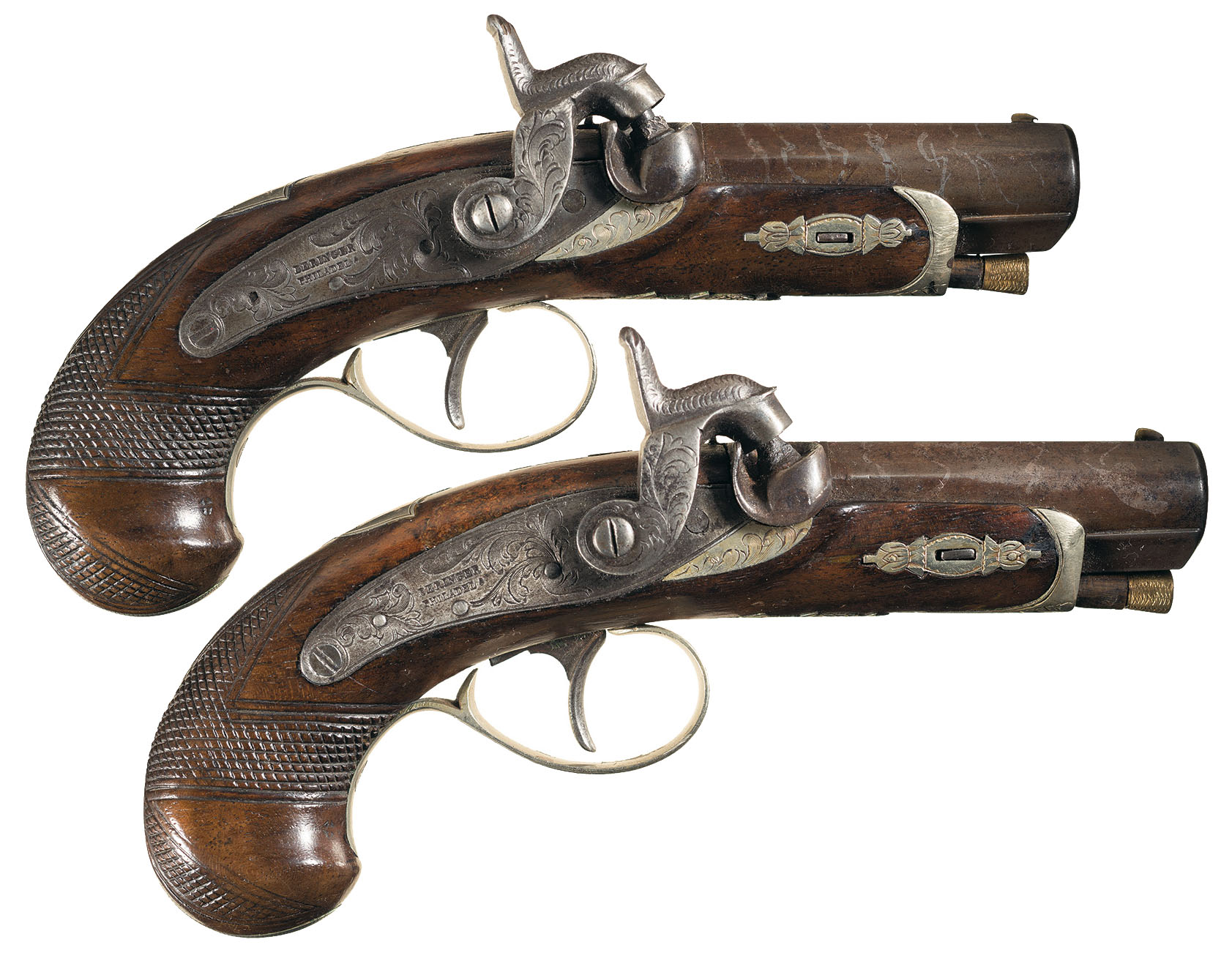 Pair of Philadelphia Deringer Percussion Pistols | Rock Island Auction