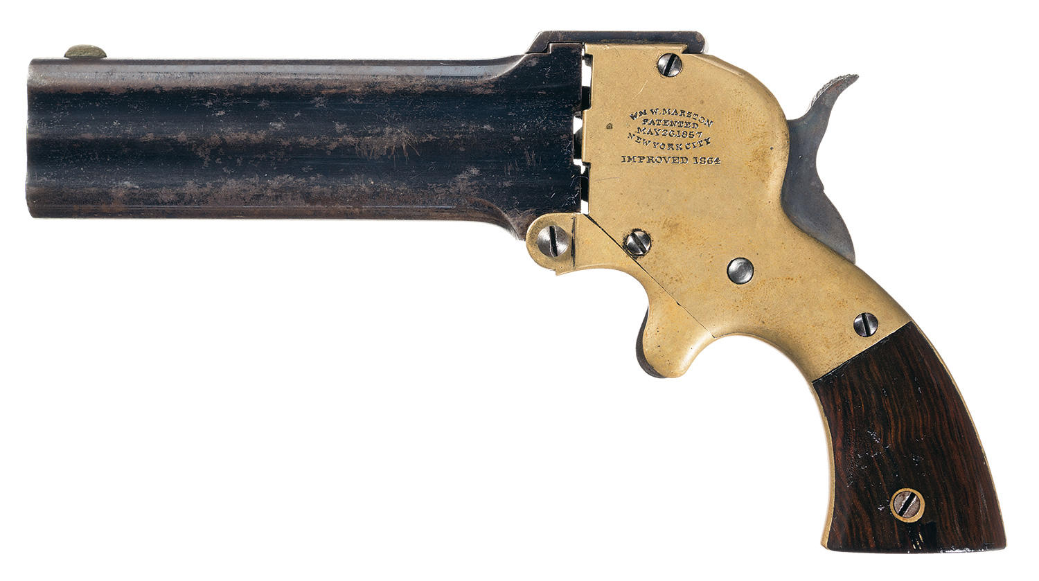 Marston W W & Co Derringer Pistol 32 RF | Rock Island Auction