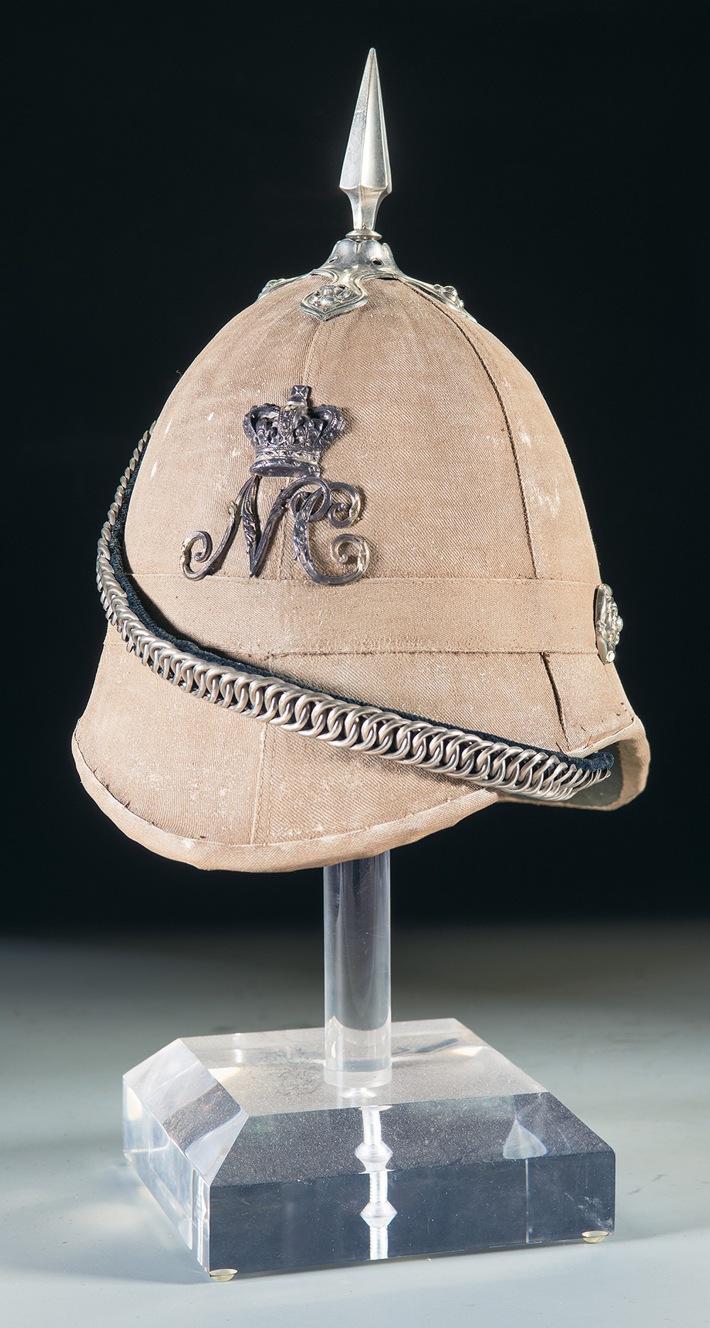 Natal Carabiniers Officer's Field Service Wicker Helmet | Rock Island ...
