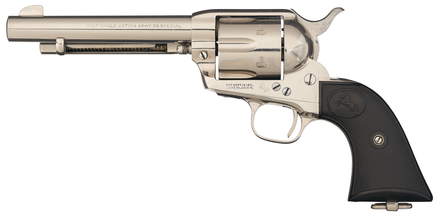 Colt Single Action Army Revolver 38 S&W special | Rock Island Auction