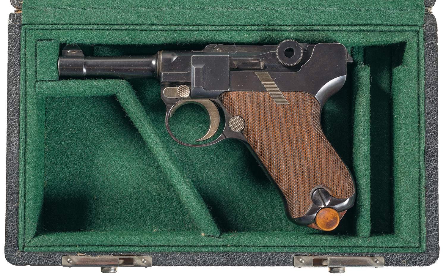 Krause Custom Luger Pistol 32 | Rock Island Auction