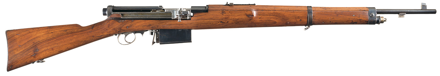 Scarce Swiss Model 1908 Mondragon Semi-Automatic Rifle | Rock Island ...