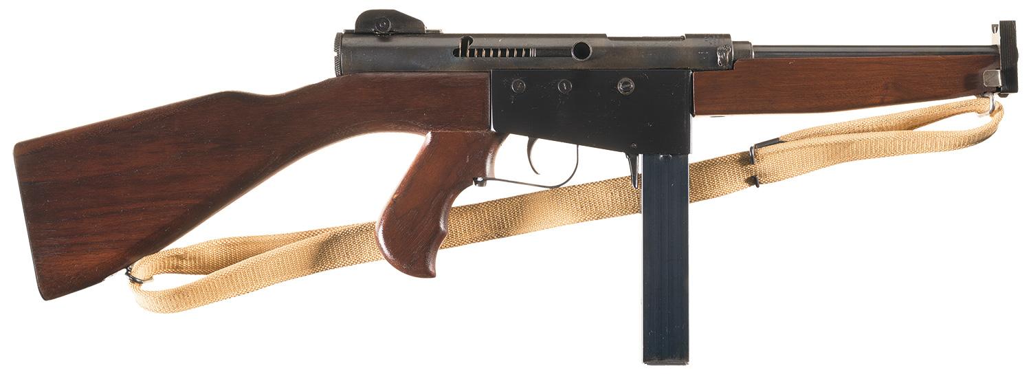 Police Ordinance U.S.A. Ingram M6 Machine gun 45 ACP | Rock Island Auction