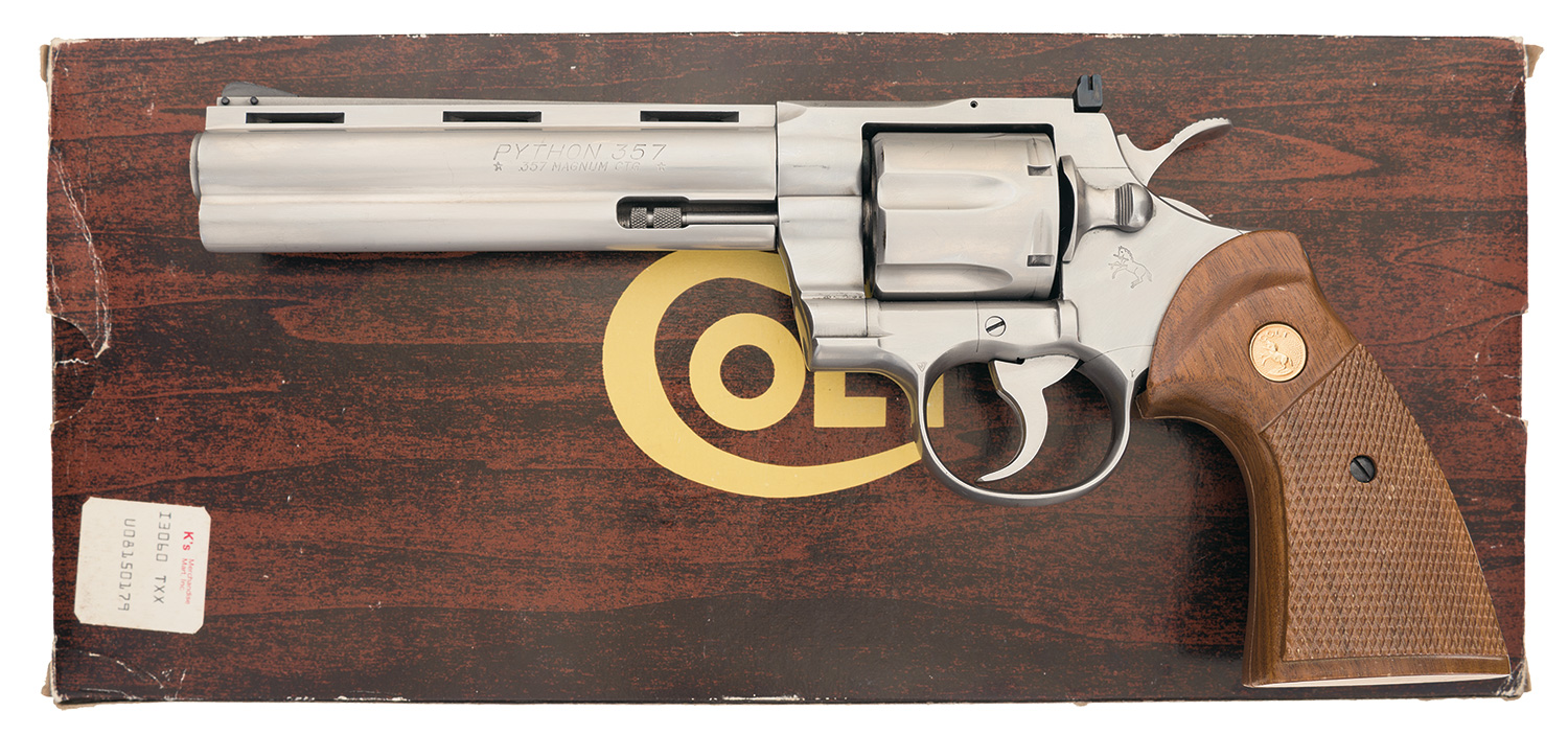 Colt Python Double Action Revolver with Box | Rock Island Auction