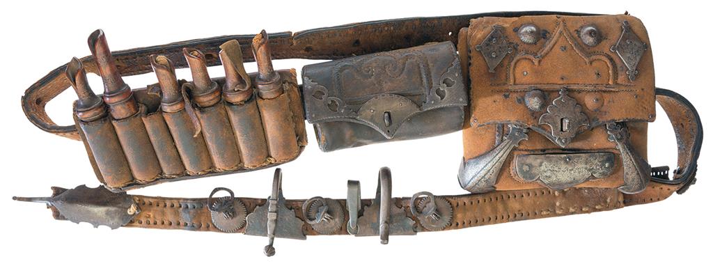 Unmarked Black Powder Musketeer's Style Bandolier | Rock Island Auction