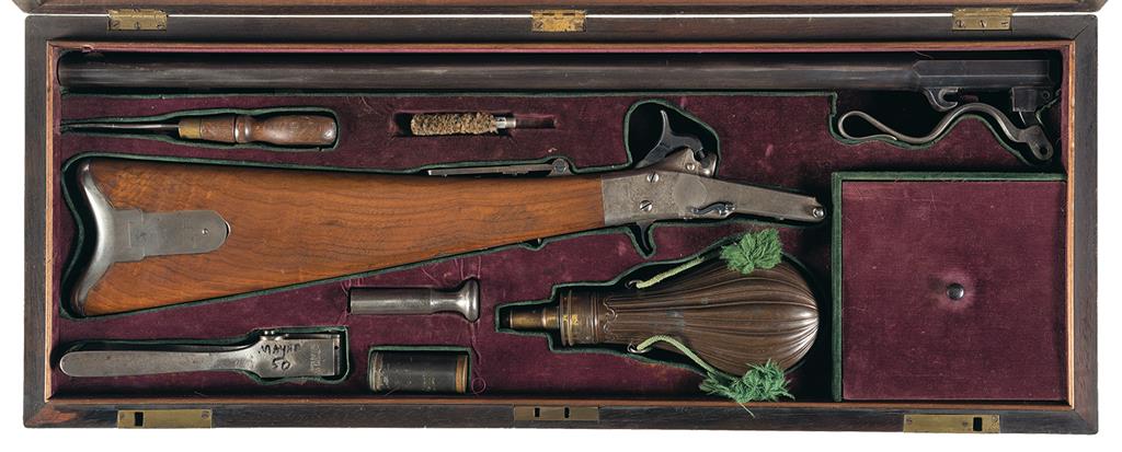 Massachusetts Arms Co Maynard Rifle 50 percussion | Rock Island Auction