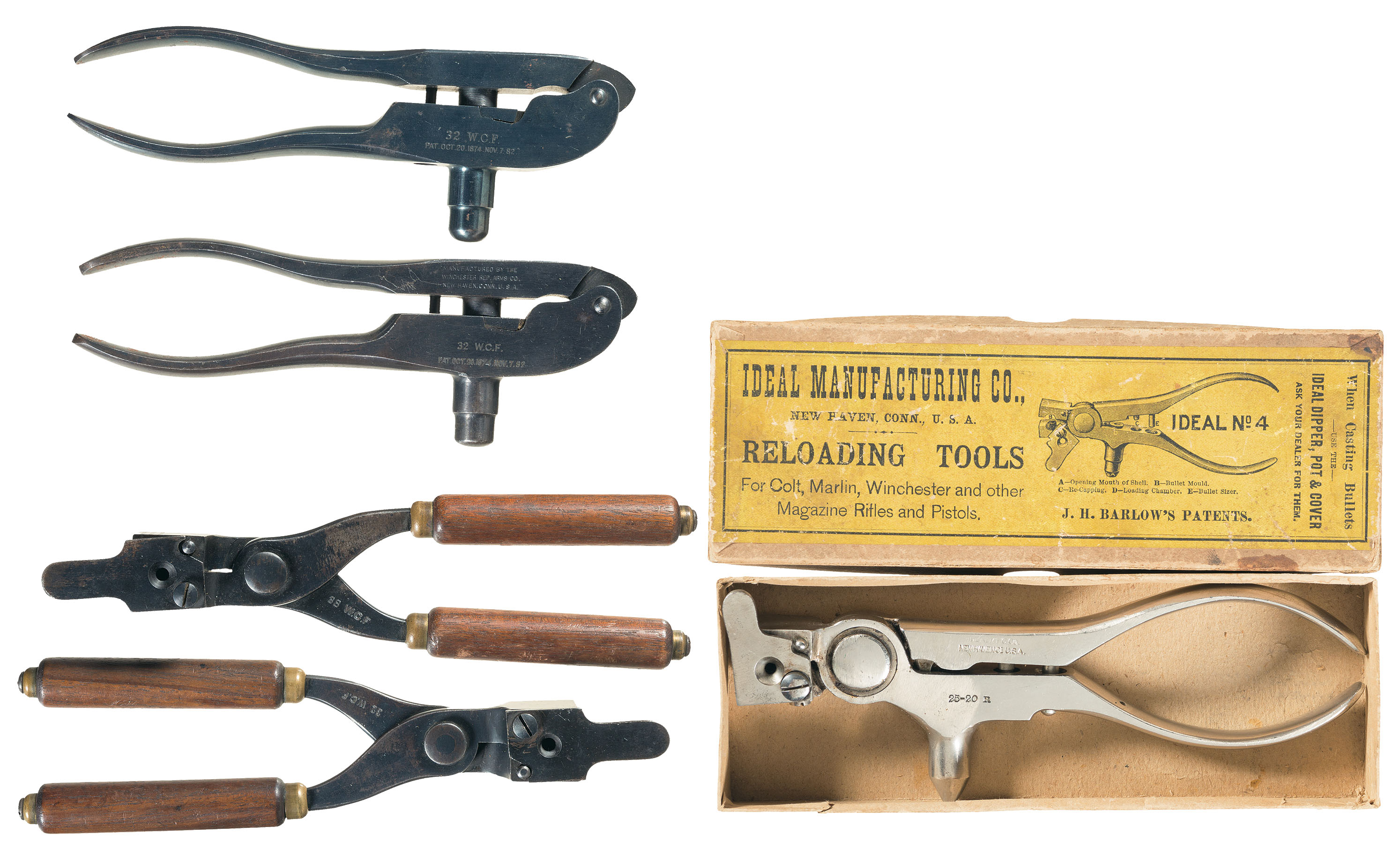 Collector's Lot of Reloading Tools Mostly Winchester and Ideal | Rock ...