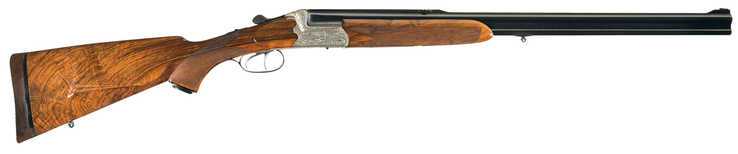 Engraved Austrian Ferlach Over/Under Combination Rifle, Shotgun | Rock ...