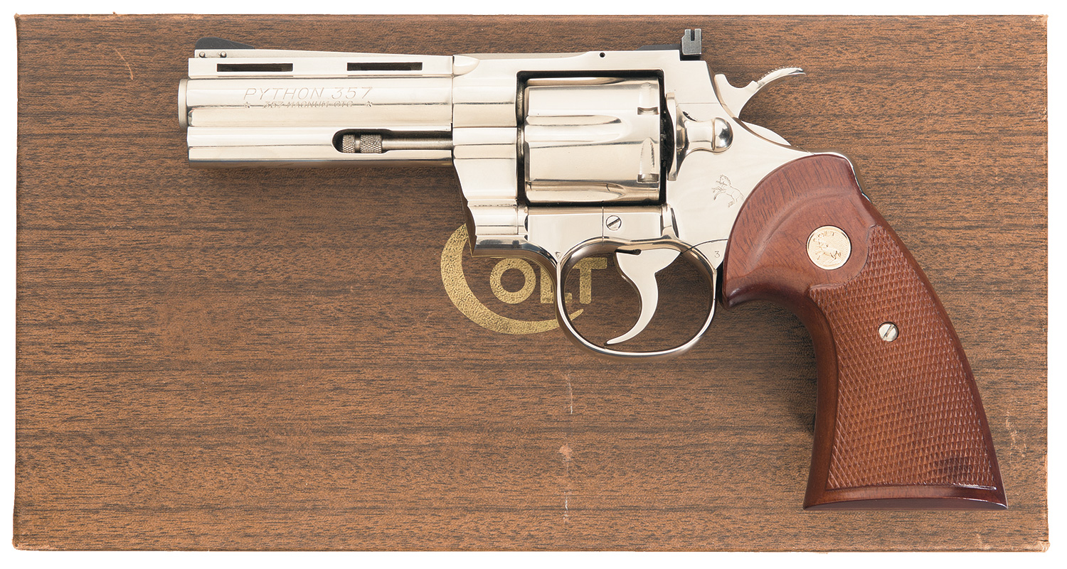 Colt Python Double Action Revolver with Box | Rock Island Auction