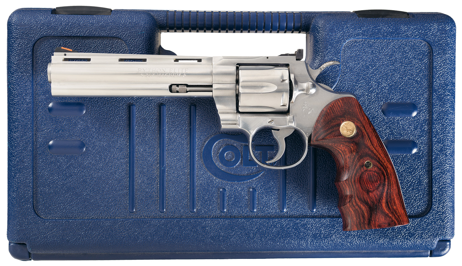 Colt Python Elite Double Action Revolver with Case | Rock Island Auction