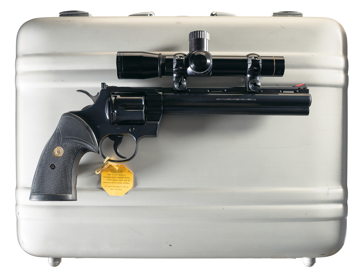 Rare Colt Python Hunter Double Action Revolver with Case | Rock Island ...