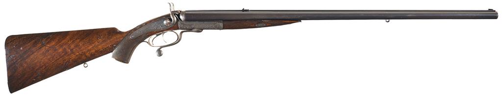 Antique Engraved E.M. Reilly & Co 500 Express Double Rifle | Rock ...