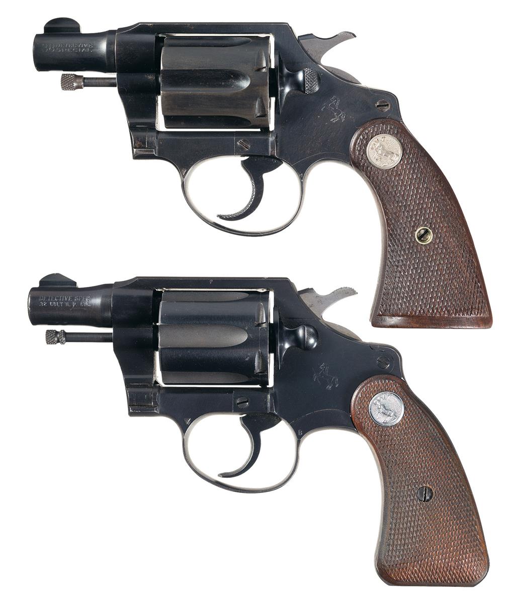 Two Colt DA Revolvers | Rock Island Auction