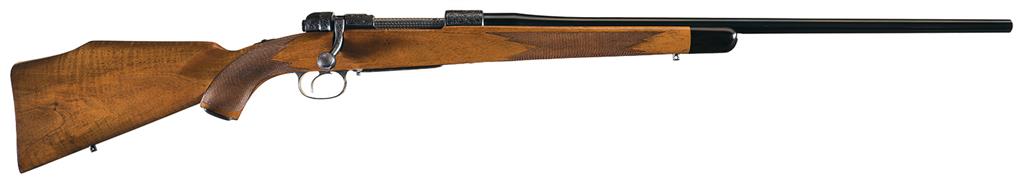 Engraved Paul Jaeger Custom Mauser Model 98 Bolt Action Rifle | Rock ...