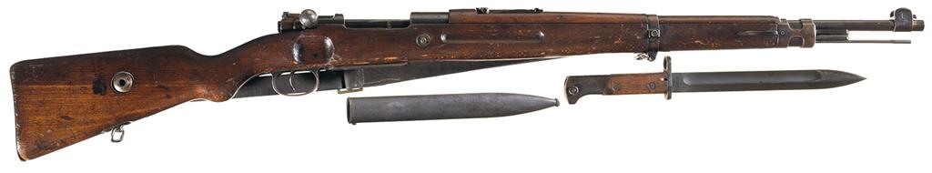 Pre-Occupation Polish Radom Wz29 Bolt Action Rifle with Bayonet | Rock ...
