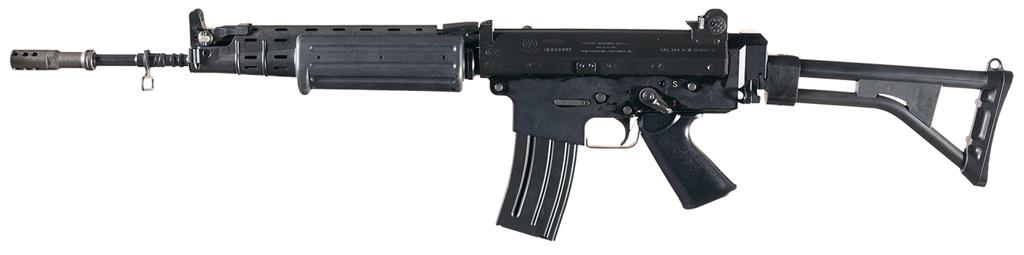 Scarce FN Model FNC Semi-Automatic Carbine with Folding Stock | Rock ...