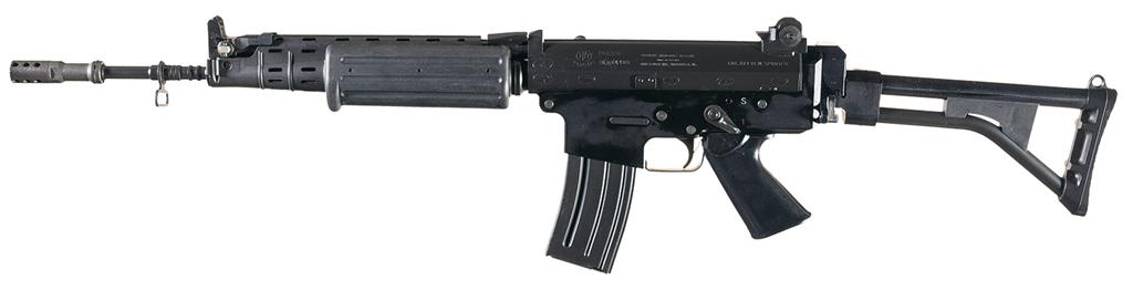 Scarce FN Model FNC Semi-Automatic Carbine with Folding Stock | Rock ...