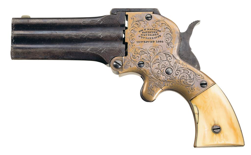 Marston W W & Co Derringer Revolver 32 RF | Rock Island Auction